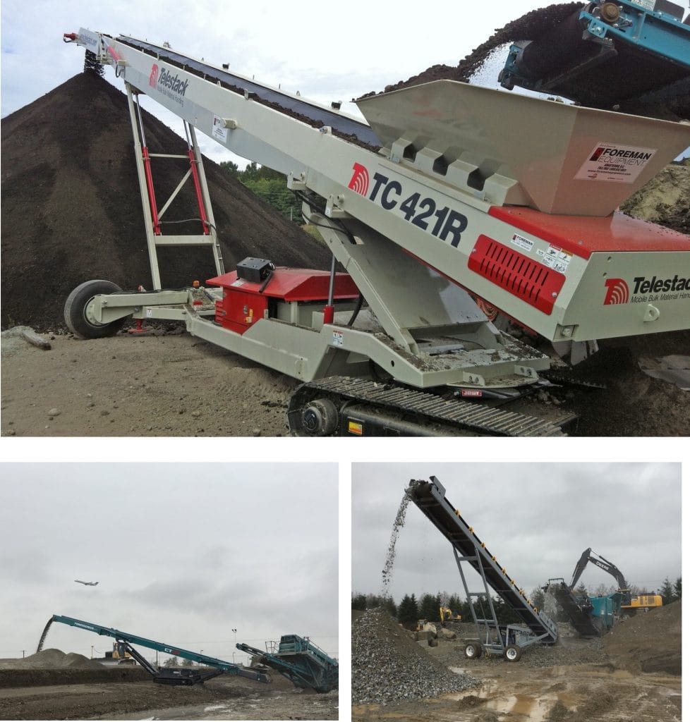 Radial Stackers and Conveyors | Foreman Equipment