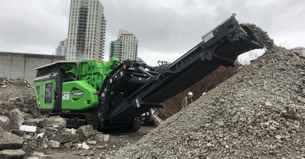 Heavy equipment sales & rentals for aggregates, mining and recycling