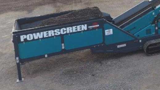 HL75 High-Level Organics Feeding Stockpiling Conveyor