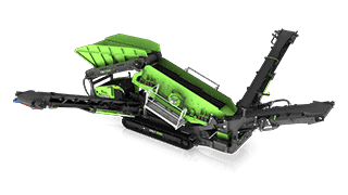 Mobile aggregate screening equipment for sale or rent