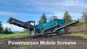 Mobile aggregate screening equipment for sale or rent